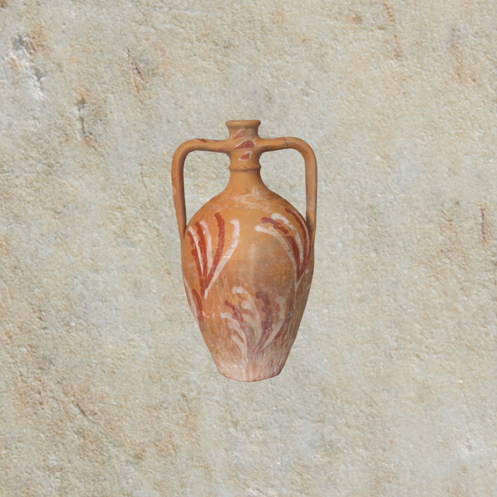 Patterned Amphora Water Jug – Antique Terracotta – Canapy Furniture
